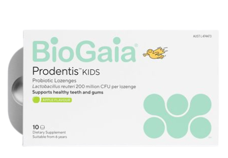 BioGaia Prodentis Probiotic Lozenges for Kids Apple 10 Pack — Luxe ...