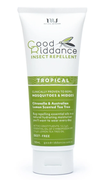 Good Riddance Tropical Insect Repellent 100ml — Luxe Tribe Wellness ...