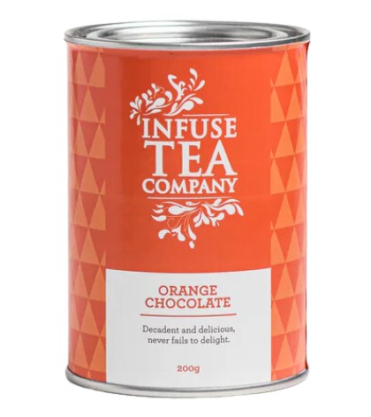 Infuse Tea Company Orange Drinking Chocolate 200g — Luxe Tribe Wellness ...