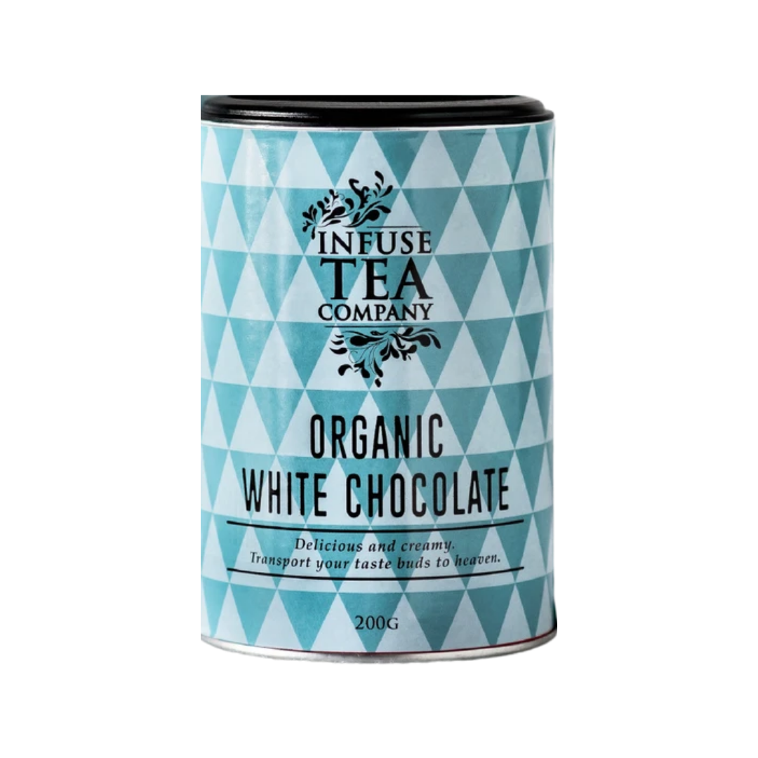 Infuse Tea Company Organic White Drinking Chocolate 200g — Luxe Tribe ...