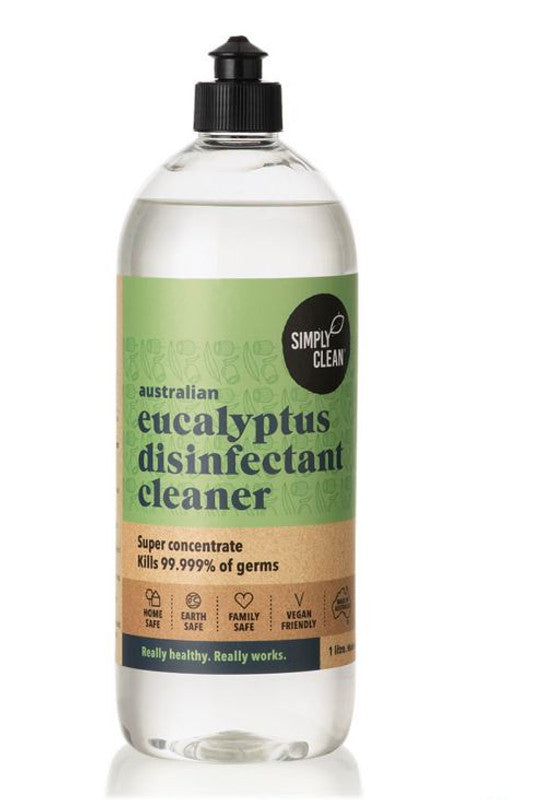 Simply Clean Australian Eucalyptus Disinfectant Cleaner 1L — Luxe Tribe ...